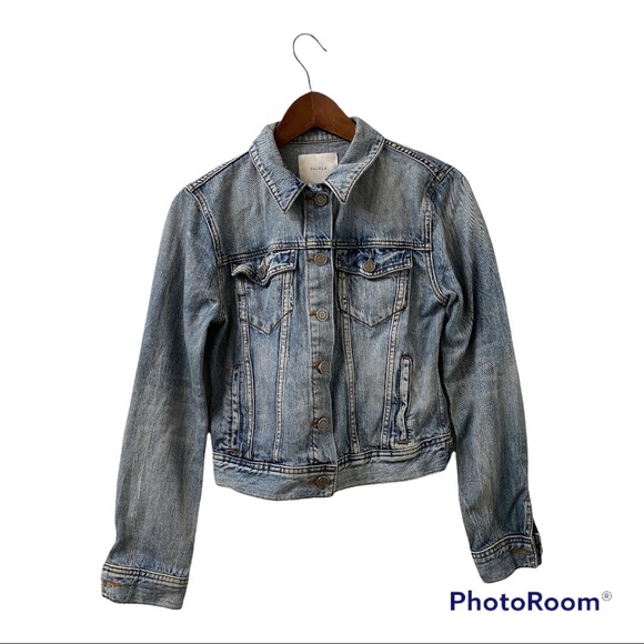 Talula | Jackets & Coats | Aritzia Talula Denim Jacket | Poshmark